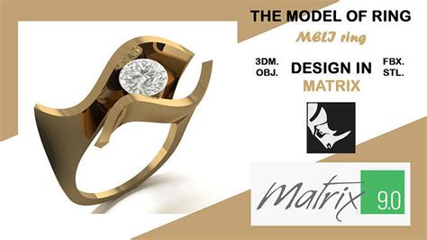 Meli Model Of Ring Vol 19 3d Model 3d Printable Cgtrader