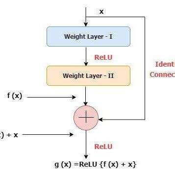 Simple ResNet With Identity Connection Download Scientific Diagram
