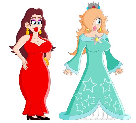 Rosalina And Pauline New Designs By Kallan21 On Deviantart