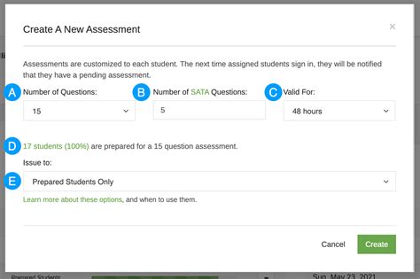 Creating An Assessment Membean Support