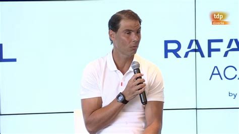 Tenis Rueda De Prensa De Rafa Nadal Rtve Play