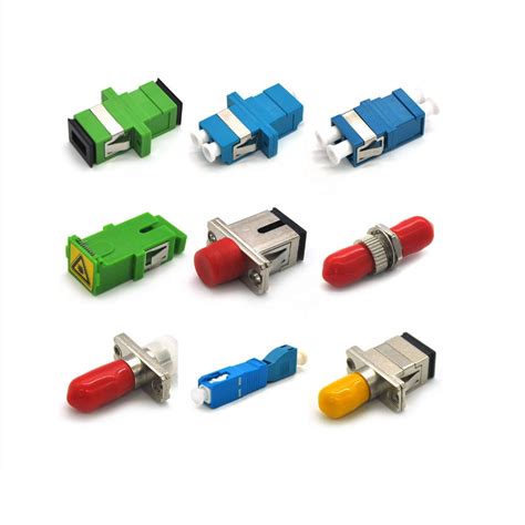 Simplex Sc APC Upc With Flange Fiber Adapter For ODF Sc APC Adapter And Sc APC Fiber Adapter