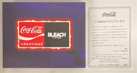 コカ・コーラ 「コカ・コーラ」×「bleach 千年血戦篇」コラボ抽選プレゼント品 Soul Blast缶andbleachグッズ まんだらけ