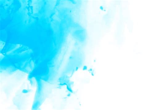Abstrait Aquarelle Bleu Vecteur Gratuite