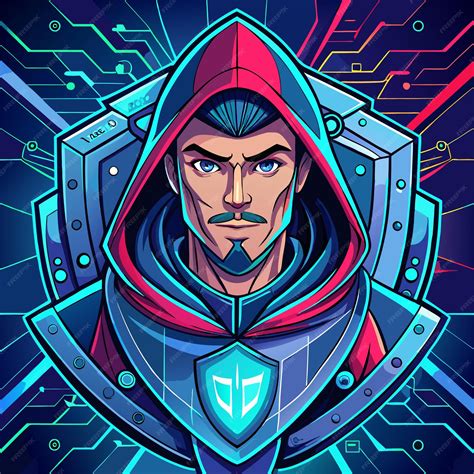 Cybersecurity Vector Design Premium Ai Generated Vector