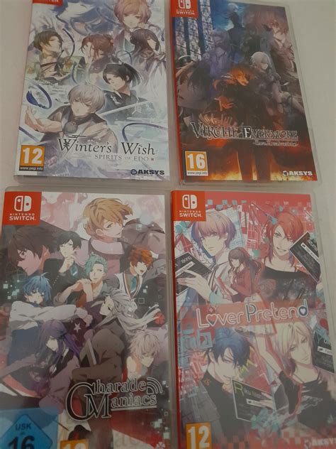 Birthday Haul Of Otome Games Charade Maniacs Is The Day One Edition