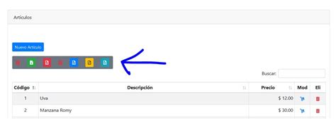 Php Dar Estilo A Los Botones Html De Datatables Plugin Stack
