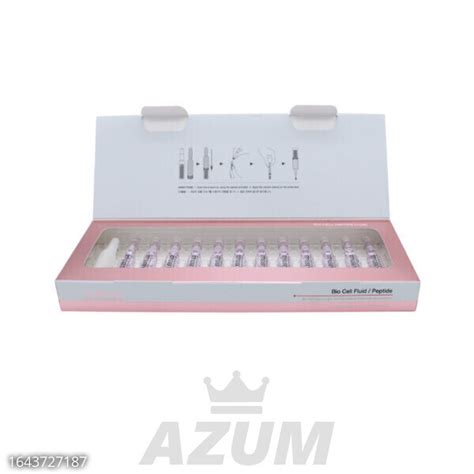 hubislab peptide fluid with lifting effect in ampoules bio cell peptide