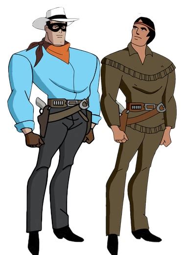 The Lone Ranger And Tonto Dcau Style By Matthewwb On Deviantart