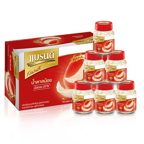 泰国白兰氏即食瓶装燕窝冰糖木糖醇两味42ml 6瓶装一盒滋补美容 虎窝淘