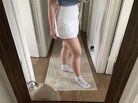 Align Skirt In White Rlululemon
