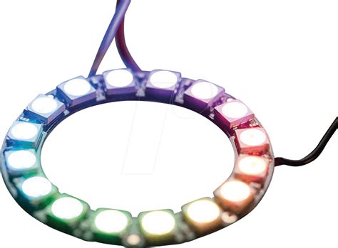 Debo Led Np16 Entwicklerboards Neopixel Ring Mit 16 Ws2812 Rgb Leds