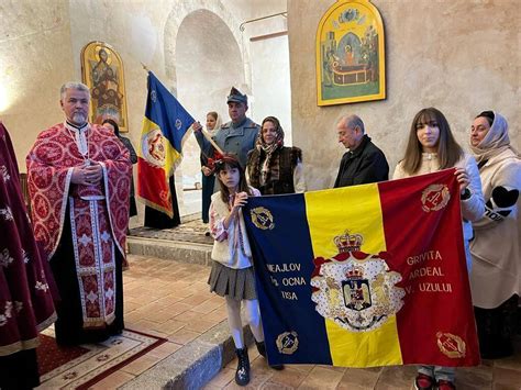 Comemorare Franco Română Preotul militar al SMSJ Fălticeni s a aflat