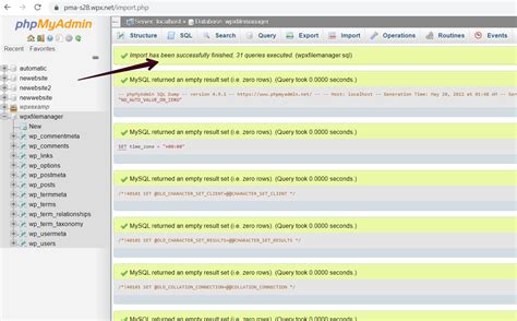 How Can I Upload A Database WPX Net
