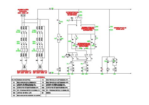 Power And Control Electrical Diagram MB Bibliocad