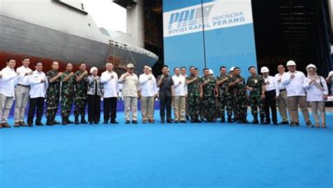 Menhan Prabowo Tinjau Pembangunan Kapal Perang Frigate Merah Putih Di PT PAL Indonesia Jurnal