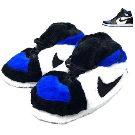 Blue Aj Inspired Novelty Sneaker Slippers