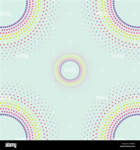 Abstract Halftone Background Halftone Circle Shape Vector Illustration Stock Vector Image