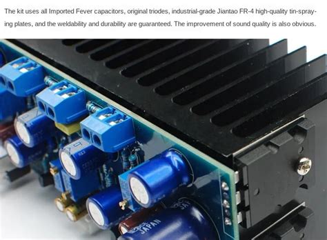 Audiophile 1969 Power Amplifier Kit Hifi Hood Class A Power Amplifier
