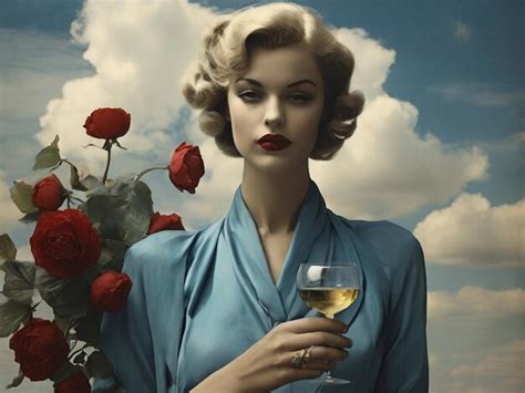 Premium Photo Cupid Angel With A Glass Of Wine In His Hand