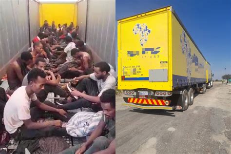 Watch Shock As Trucker 2 Accomplices Are Nabbed Trafficking 40 People