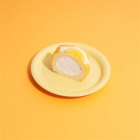 100 수제 생크림 오렌지롤 케이크 컷50g 신키네도코리아 코케비즈