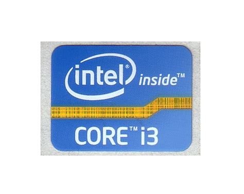 041b Naklejka Intel Core I3 Inside 21 X 16 Mm 7111466182 Oficjalne