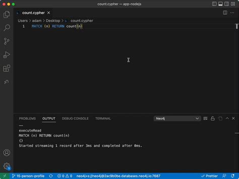 Run Cypher In Your Ide With Neo4j Vscode Extension