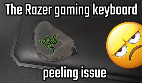 Annoying Razer Palm Rest Peeling Simple Clean Up Antanaitis
