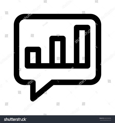 Chat Graph Stock Vector Royalty Free 665296456 Shutterstock