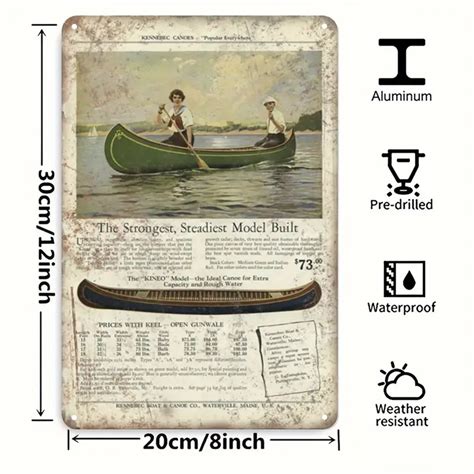 빈티지 알루미늄 금속 간판 방수 및 방진 아트워크 가정 바 술집 카페 커피숍용 방 침실용 미적 벽 장식 크리 Temu