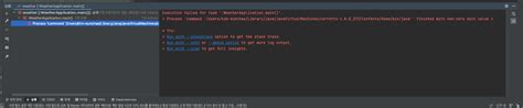 Trouble Shooting Finished With Non Zero Exit Value 1
