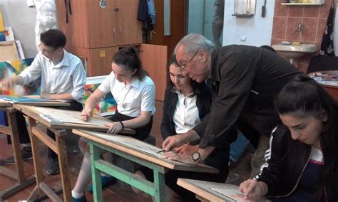 მეფე თამარის სახელობის სკოლა პანსიონის მოსწავლეები თბილისის სამხატვრო