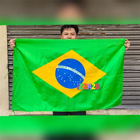 Jual Bendera Bola Piala Dunia Negara Brazil Shopee Indonesia