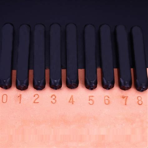 Number Letter Alphabet Metal Stamping Set Punching Grandado