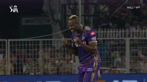 Andre Russell 2 Wickets Vs Mumbai Indians Kkr Vs Mi 60th Match Match