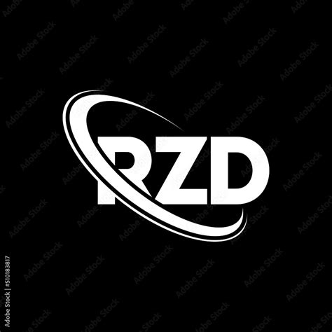 Rzd Logo Rzd Letter Rzd Letter Logo Design Initials Rzd Logo Linked
