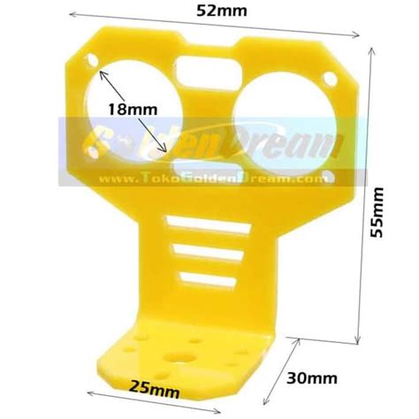 Jual Ini Mounting Bracket Utk Sensor Ultrasonic Hc Sr04 Dudukan Holder