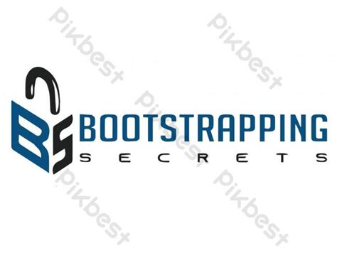 bootstrapping secrets logo design vector graphic element png images