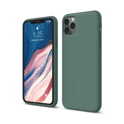 Elago Silicone Case For Iphone 11 Pro Midnight Green