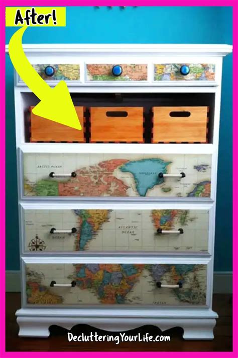 Ideas For Old Dressers Without Drawers And Upcycled Chests