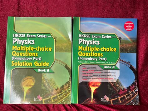 Hkdse Exam Series Physics Multiple Choice Questions And Solution Guide Book A 興趣及遊戲 書本 And 文具