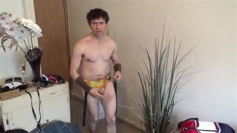 Gladiator Dude Starts Shy Then Gets Into Theme With Wife