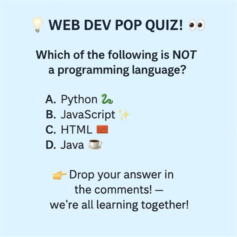 Webdevelopment Codingjourney Fresherdeveloper Learnwithme Webdevquiz Mukilan R