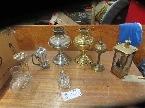 Aladdin Coal Oil Lamps Mcsherry Auction Service Ltd