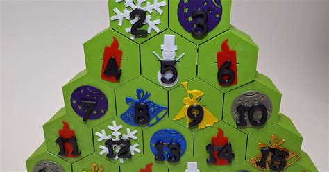 Advent Calendar Modular With Honeycombs Por Schuetzi99 Descargar