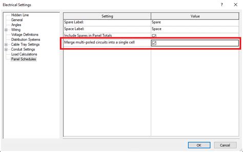 How To Merge To A Single Circuit Name Multi Pole Circuits Autodesk