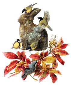 Marjolein Bastin Nature Sketch Nature Drawing Decoupage Marjolein