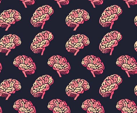 Download Seamless Brain Pattern Patterns Online Creative Fabrica