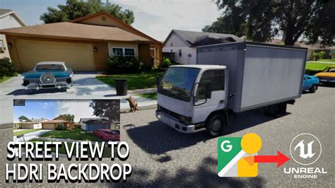 Tutorial Create HDRI Backdrops For Unreal Engine From Google Street